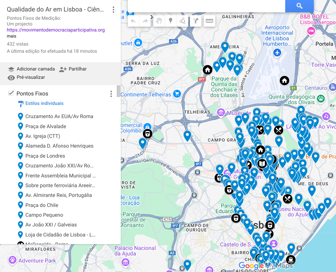 SabiaQue: Qualidade do Ar – MDP: Movimento pela Democracia Participativa